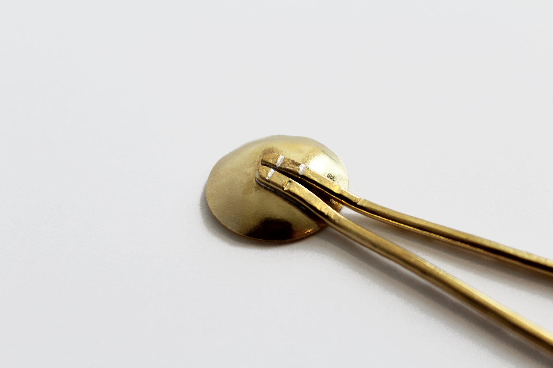 Deluxe Brass Salt Spoon – Cambie